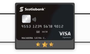 Tarjeta de Crédito Scotiabank Visa Signature | Estación
